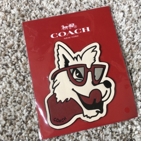 Coach | Accessories | Coach Leather Sticker | Poshmark